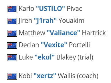 Rickeh离开ORDER，队伍引进ekul试训_5EPlay - 5EPlay赛凡网