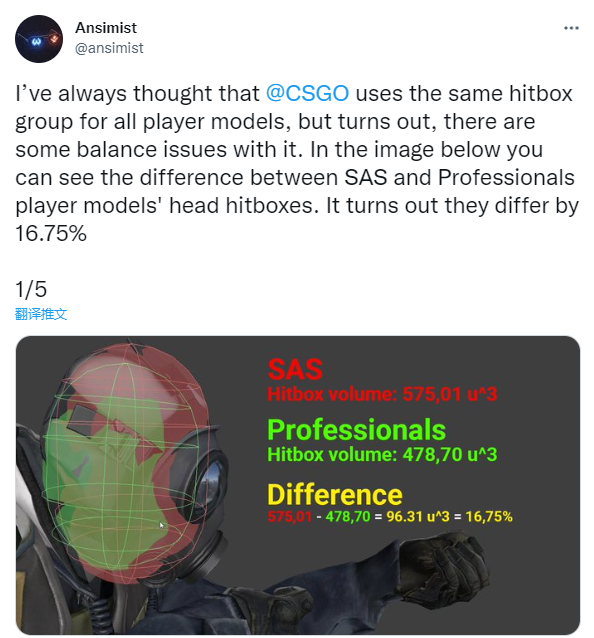 社区网友爆料：干员模型造成Hitbox误差_5EPlay - 5EPlay赛凡网