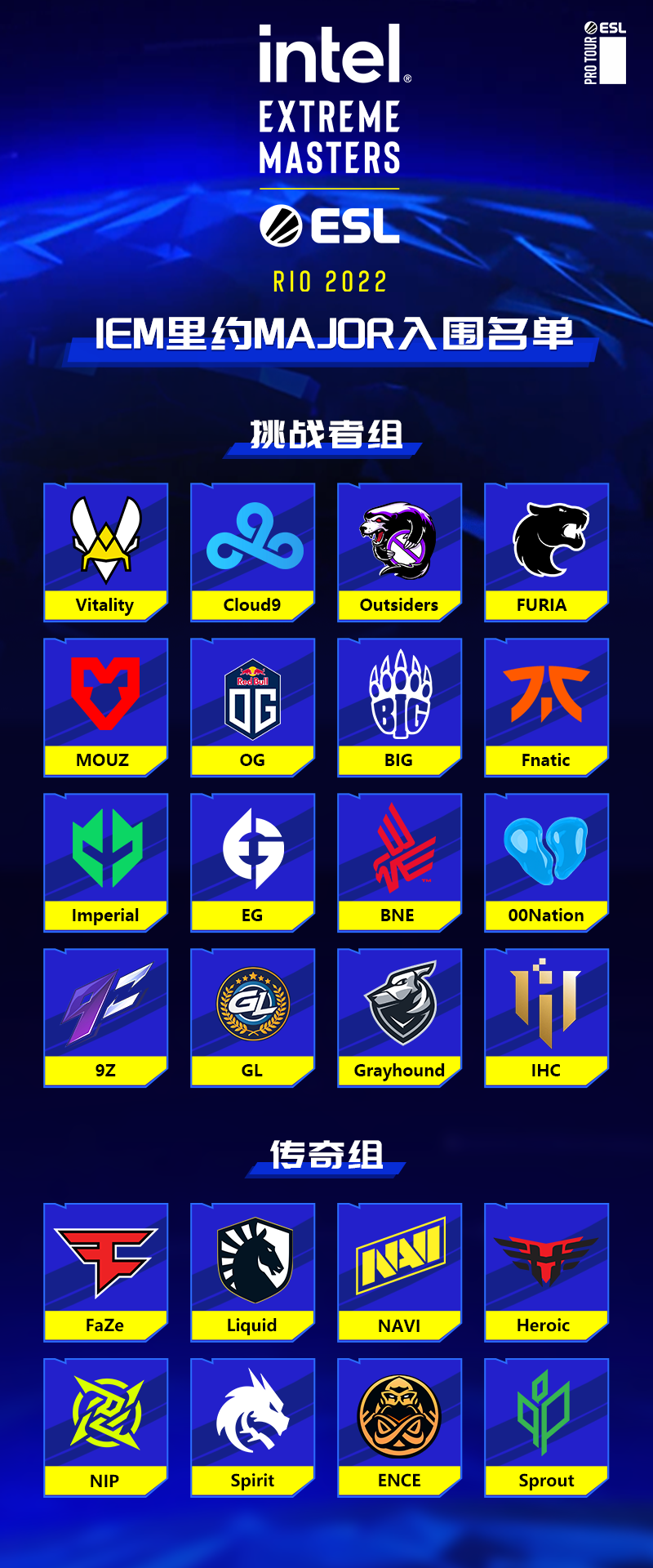 5EPlay倾情呈现 IEM里约Major 2022_5EPlay - 5EPlay赛凡网