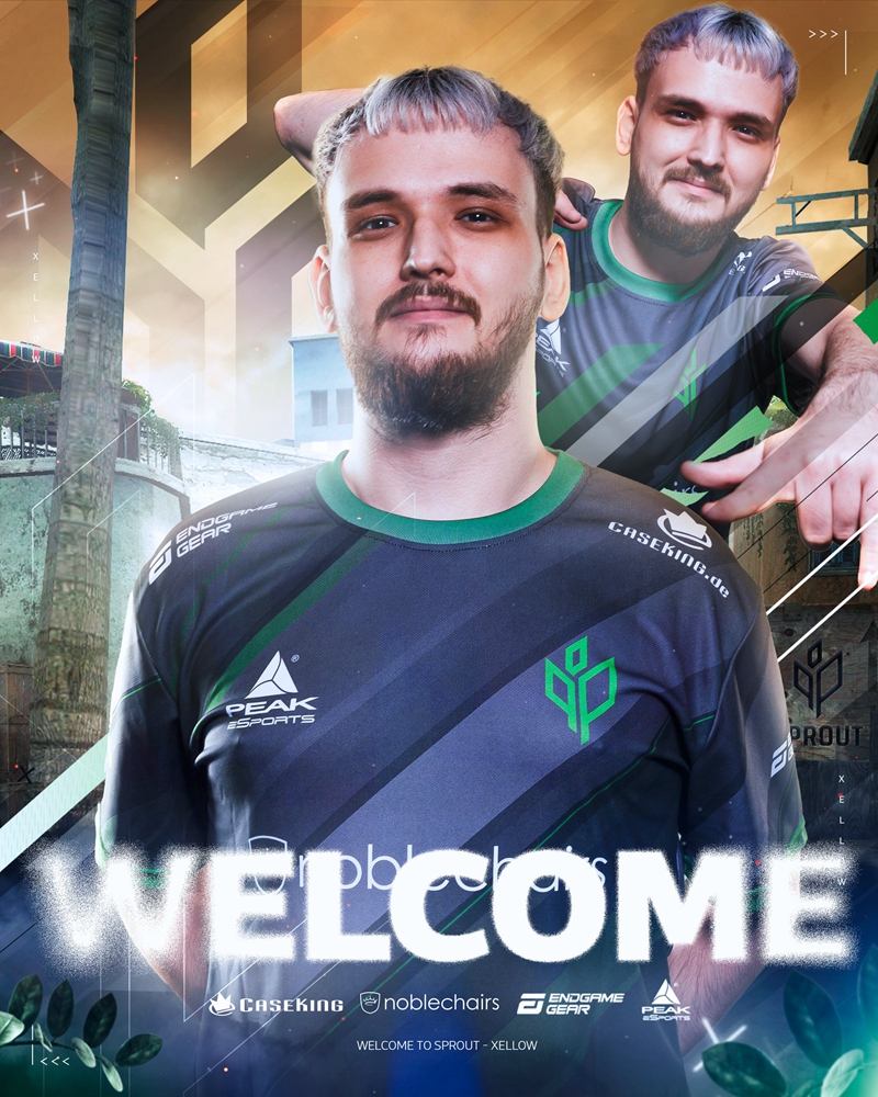 官宣：XELLOW加盟Sprout_5EPlay - 5EPlay赛凡网