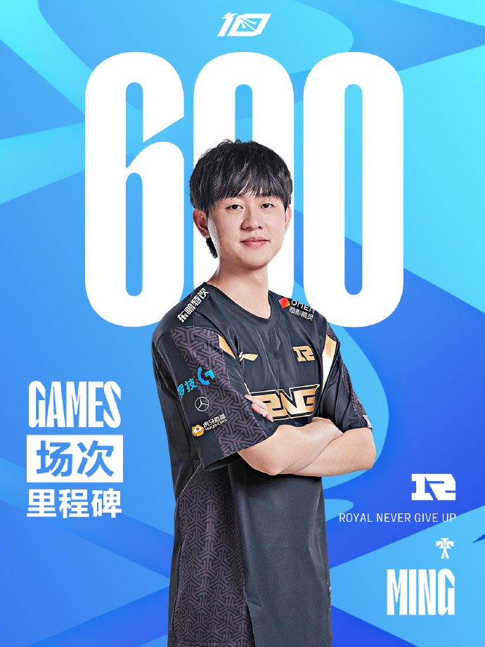 里程碑：RNG辅助Ming达成LPL600场成就_5EPlay - 5EPlay赛凡网