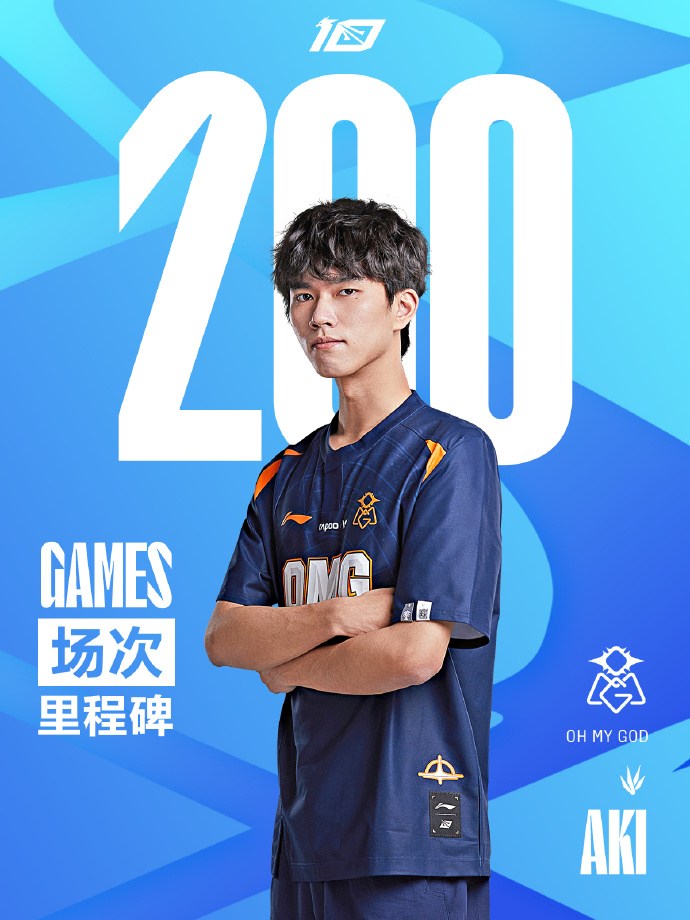里程碑：OMG打野Aki达成LPL200场成就_5EPlay - 5EPlay赛凡网