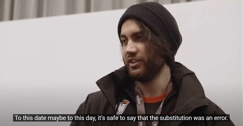 Jame：招入KaiR0N-的决定是错误的