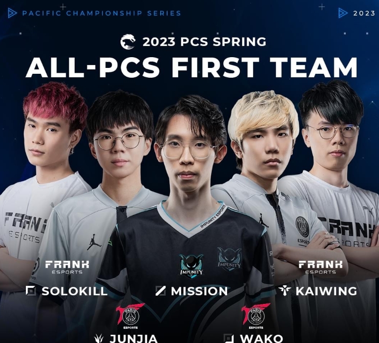 PCS：太平洋赛区最佳阵容公布，Wako荣获MVP_5EPlay - 5EPlay赛凡网