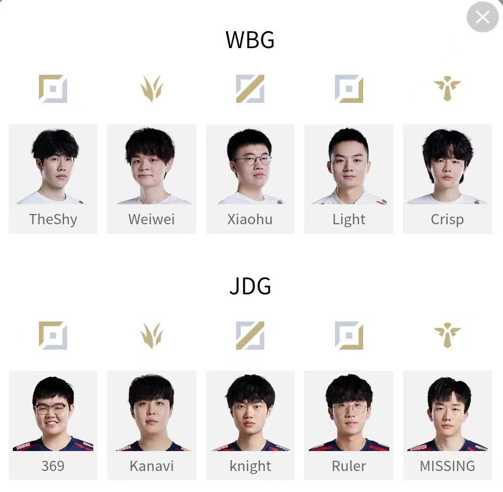 【赛事前瞻】2023LPL夏季赛 WBG VS JDG_5EPlay - 5EPlay赛凡网