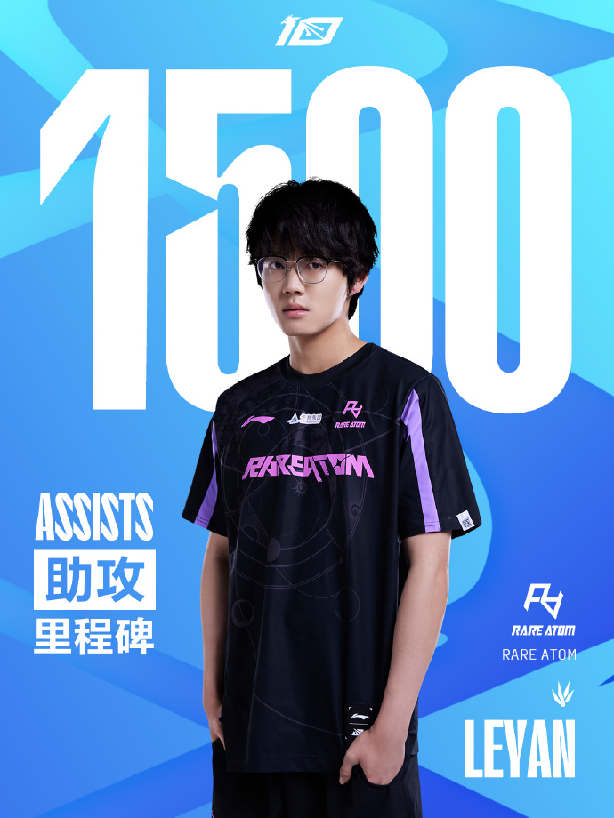 里程碑：RA打野Leyan达成LPL1500助攻成就_5EPlay - 5EPlay赛凡网