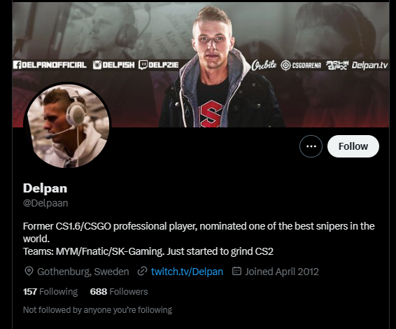 CS1.6 进攻狙神Delpan称将回归CS2_5EPlay - 5EPlay赛凡网