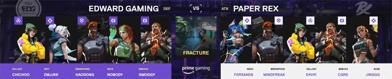 VCT东京大师赛：EDG憾负PRX，黑马止步六强_5EPlay - 5EPlay赛凡网