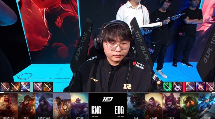 【赛后战报】Uzi四杀难救主，EDG0:2RNG_5EPlay - 5EPlay赛凡网