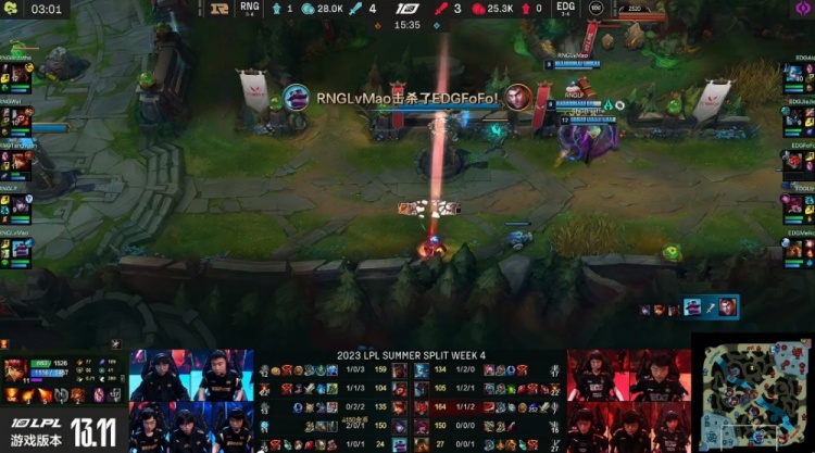 【赛后战报】Uzi四杀难救主，EDG0:2RNG_5EPlay - 5EPlay赛凡网