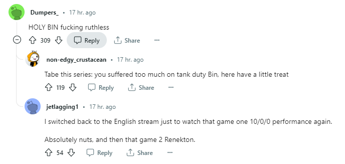 【外网评价】BLG2:0LNG BIN太超模了！_5EPlay - 5EPlay赛凡网