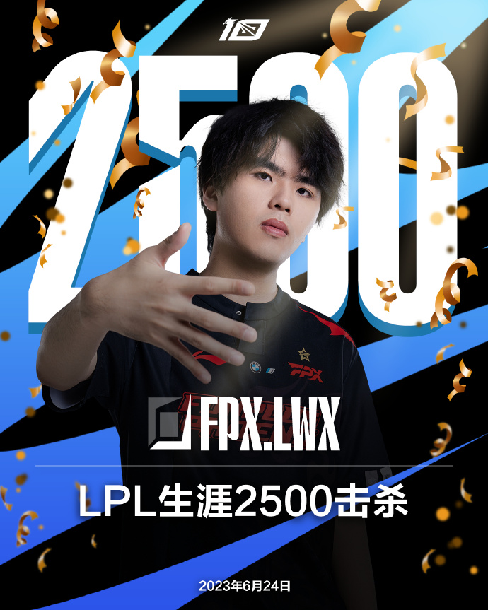 里程碑：Lwx达成LPL2500杀成就_5EPlay - 5EPlay赛凡网