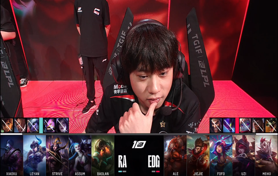 【赛后战报】互有来回，EDG让一追二战胜RA止住颓势_5EPlay - 5EPlay赛凡网