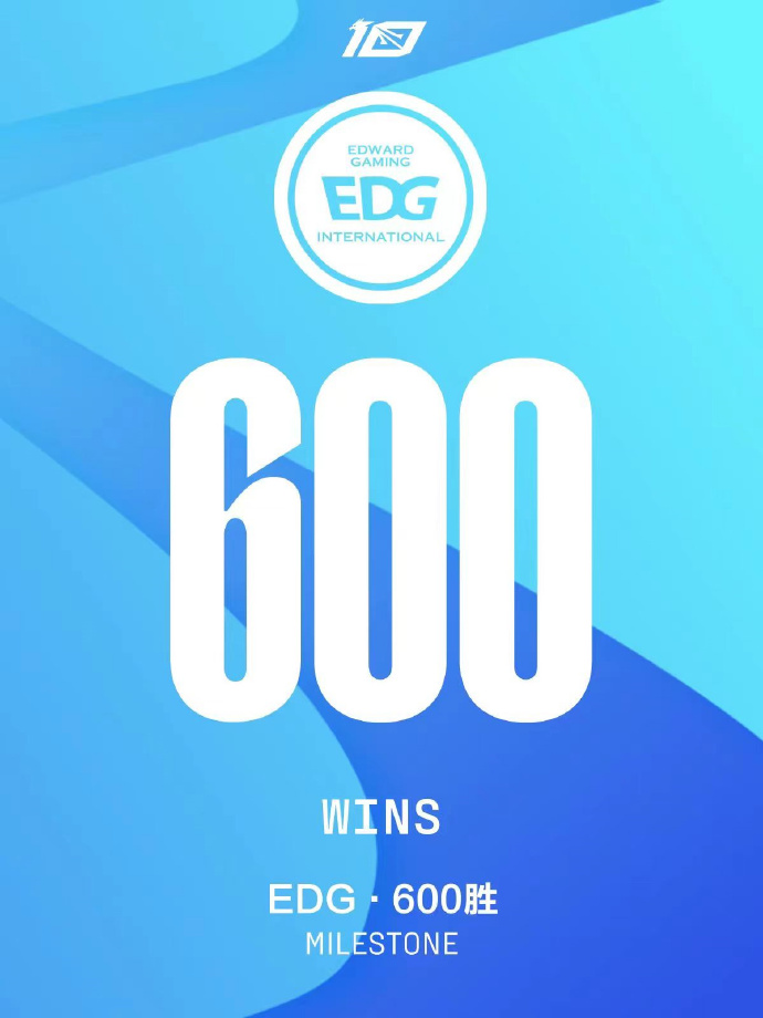 里程碑：EDG达成LPL 600胜成就，排名历史第一！_5EPlay - 5EPlay赛凡网