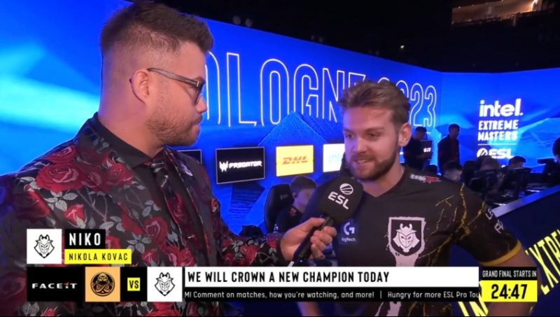 NiKo赛前采访：把精力放在比赛，而不是奖杯上_5EPlay - 5EPlay赛凡网