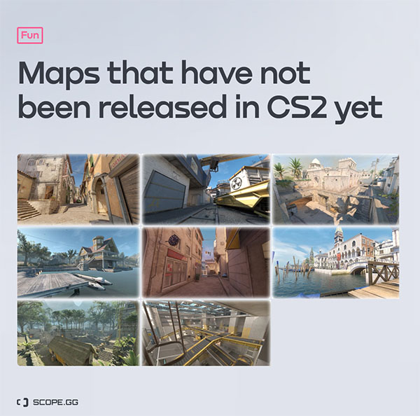 爆料：CS2文件中发现8张未正式公布的地图 包含炼狱小镇与火车_5EPlay - 5EPlay赛凡网