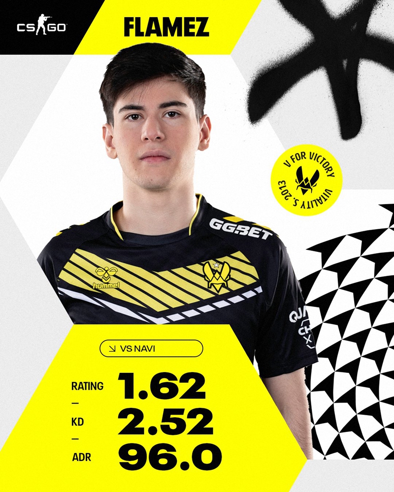统治全场 对阵NAVI flameZ轰出超高rating