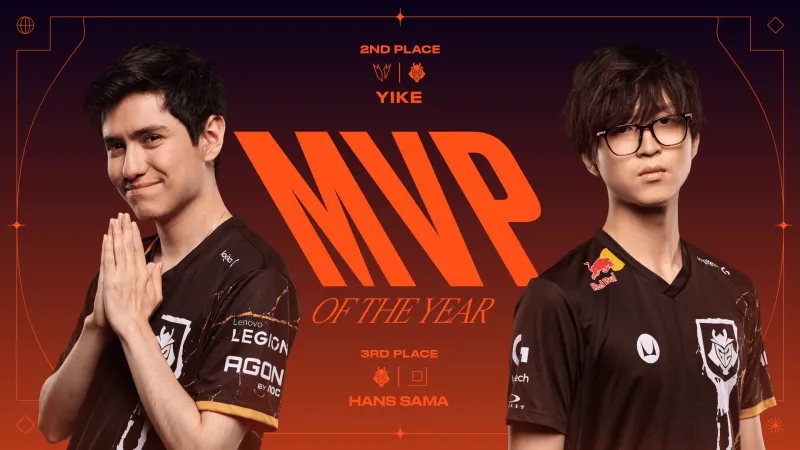 G2赢麻了！辅助Mikyx荣获2023LEC年度MVP_5EPlay - 5EPlay赛凡网