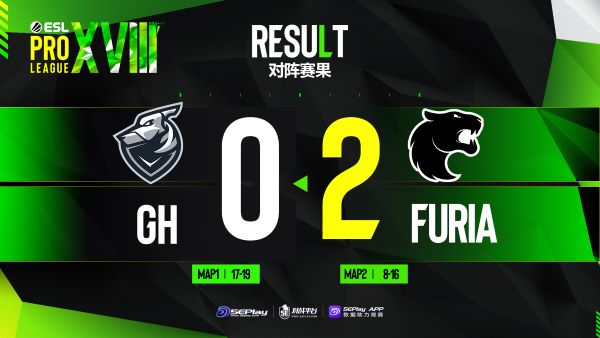 EPL S18：兵不血刃！FURIA 2-0 Grayhound_5EPlay - 5EPlay赛凡网