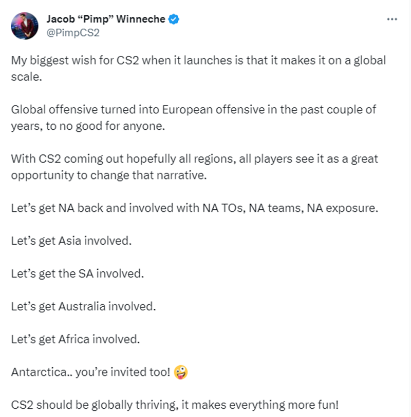 Pimp：希望CS2时代，不再仅仅是欧洲独霸天下_5EPlay - 5EPlay赛凡网