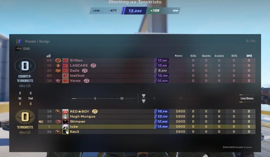 增减是个谜！CSer分享CS2段位分神奇操作_5EPlay - 5EPlay赛凡网