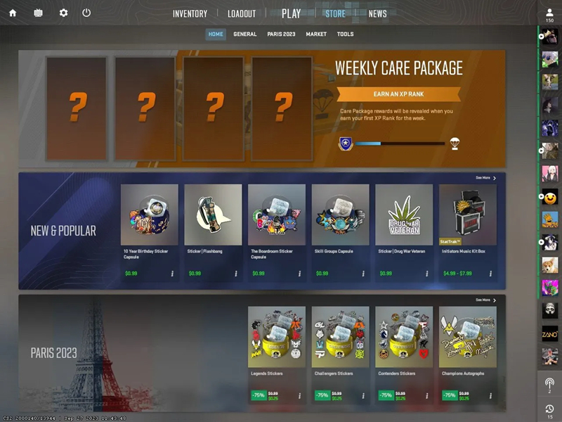 CS新版本改变奖励掉落规则 玩家现可以每周四选二_5EPlay - 5EPlay赛凡网