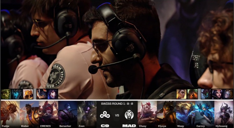 【赛后战报】味同嚼蜡？C9稳步运营击败MAD_5EPlay - 5EPlay赛凡网