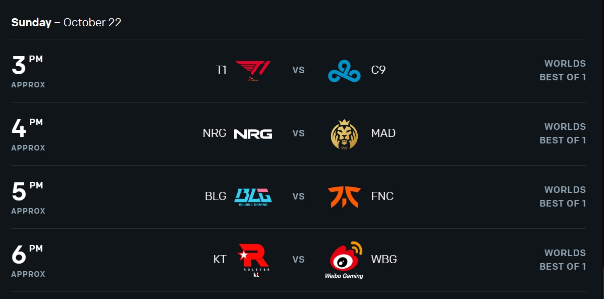 S13瑞士轮第三轮赛程公布：今日下午3点JDG对LNG 明日KT交手WBG_5EPlay - 5EPlay赛凡网