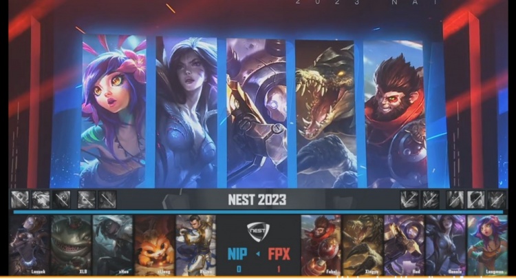 【NEST战报】四分之一决赛 FPX 2:0 NIP_5EPlay - 5EPlay赛凡网