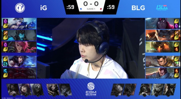 【电竞上海大师赛战报】季军赛 IG 2:0 BLG_5EPlay - 5EPlay赛凡网
