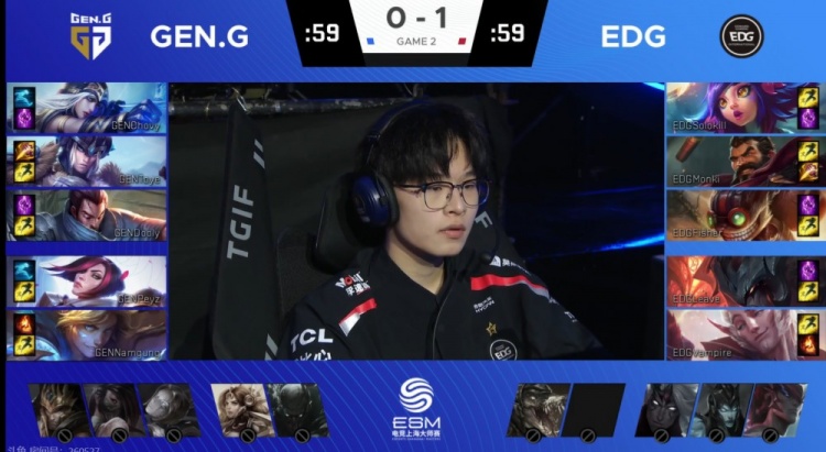 【电竞上海大师赛战报】决赛 EDG 3:1 GEN_5EPlay - 5EPlay赛凡网