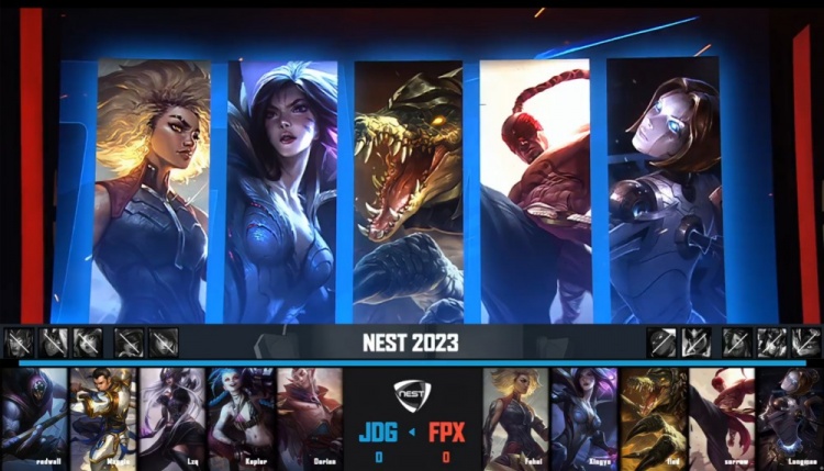 【NEST战报】季军赛 JDG 2:1 FPX，JDG夺得本次NEST季军_5EPlay - 5EPlay赛凡网