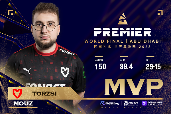 MOUZ战胜C9进四强 torzsi砍下1.50 rating立大功_5EPlay - 5EPlay赛凡网