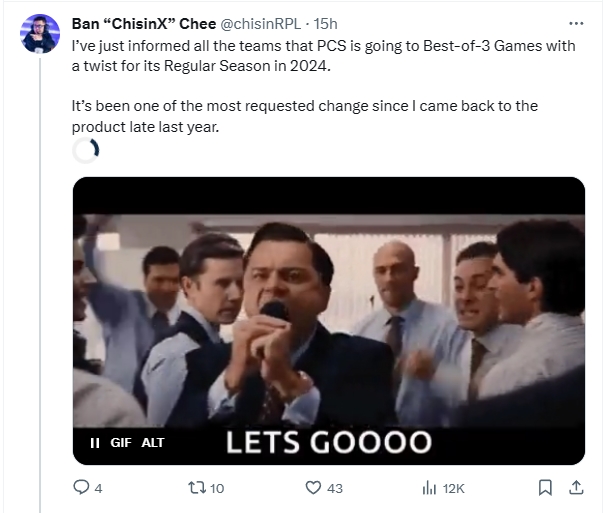 外网爆料：PCS大洋洲赛区在2024赛季将恢复Bo3赛制_5EPlay - 5EPlay赛凡网