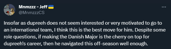 外媒编辑：dupreeh加入Preasy是他最好的选择_5EPlay - 5EPlay赛凡网