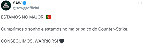 SAW成为CS历史上第一支晋级Major的葡萄牙战队_5EPlay - 5EPlay赛凡网