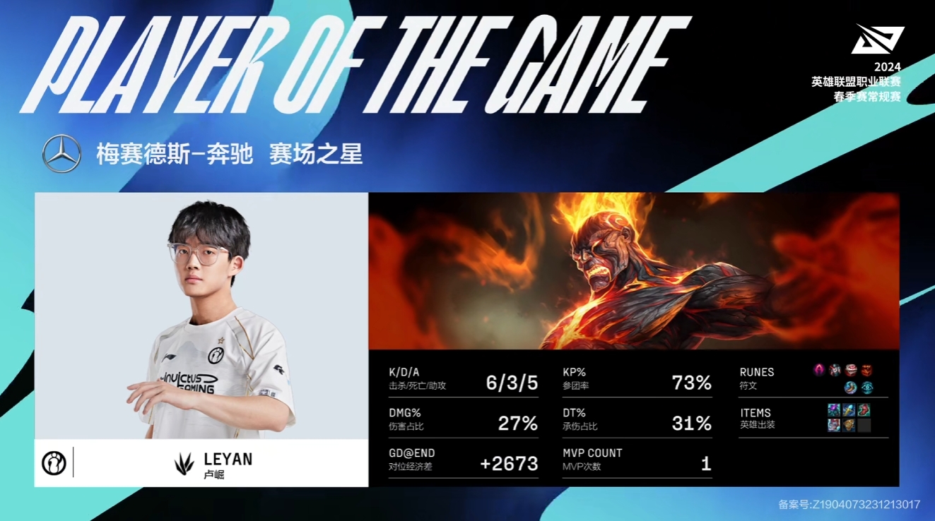 师兄赢师弟不是应该的？Leyan回归首场比赛对位完爆Xun_5EPlay - 5EPlay赛凡网