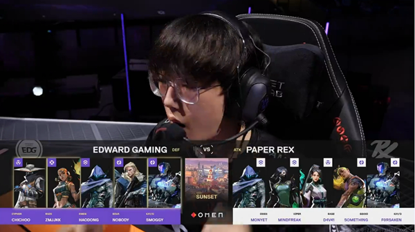 【马德里大师赛】复仇！EDG 2-1击败PRX闯进1-0组_5EPlay - 5EPlay赛凡网