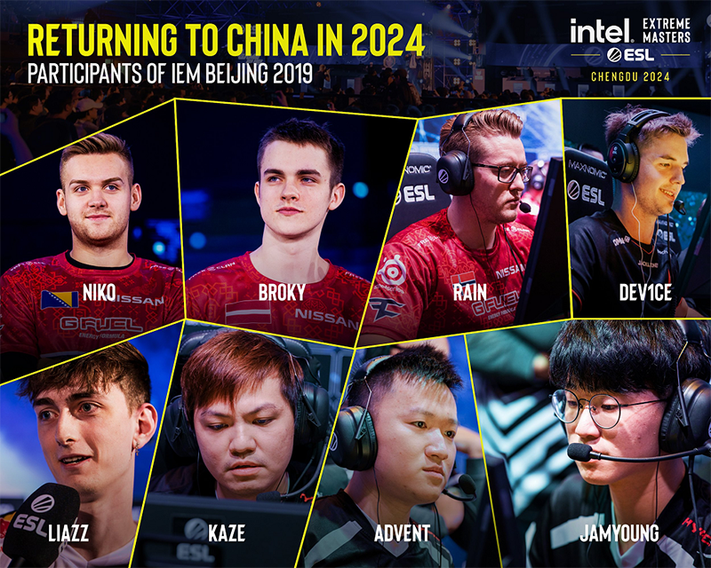 40位参加过2019年IEM北京站的选手 仅8位重返IEM成都_5EPlay - 5EPlay赛凡网