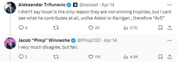 kassad：相比小李子和karrigan，我看不出来HooXi有何贡献_5EPlay - 5EPlay赛凡网