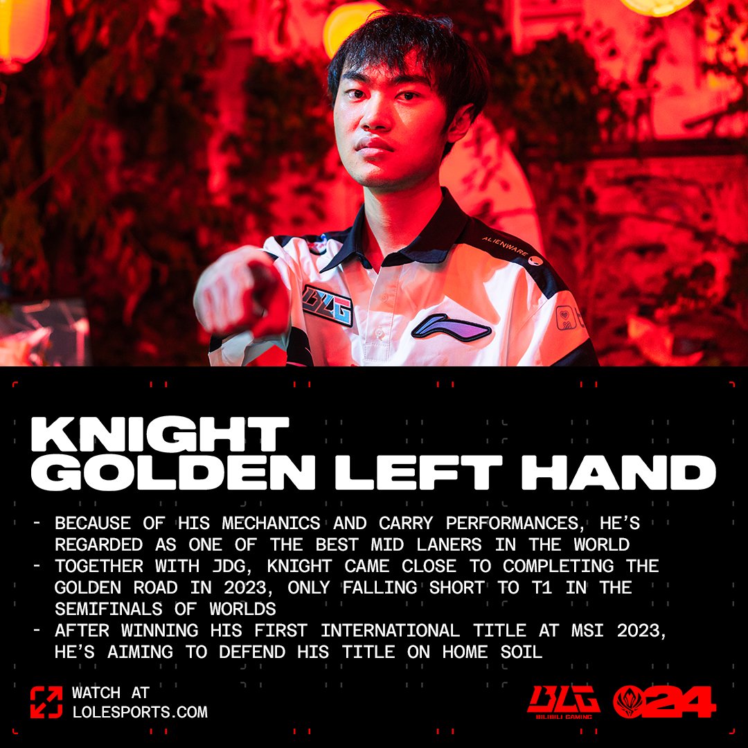英雄联盟电竞官推发布Knight选手简介：黄金左手！_5EPlay - 5EPlay赛凡网