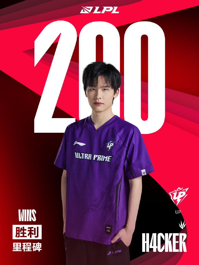 数据里程碑：H4cker达成LPL 200胜场成就_5EPlay - 5EPlay赛凡网