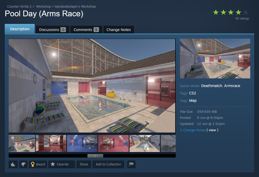 Gabe Follower：CS1.6地图泳池日或将回归 钥匙扣也将上线_5EPlay - 5EPlay赛凡网