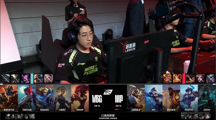 【赛后战报】他还在尽力！Rookie完美发挥助力NIP零封WBG_5EPlay - 5EPlay赛凡网