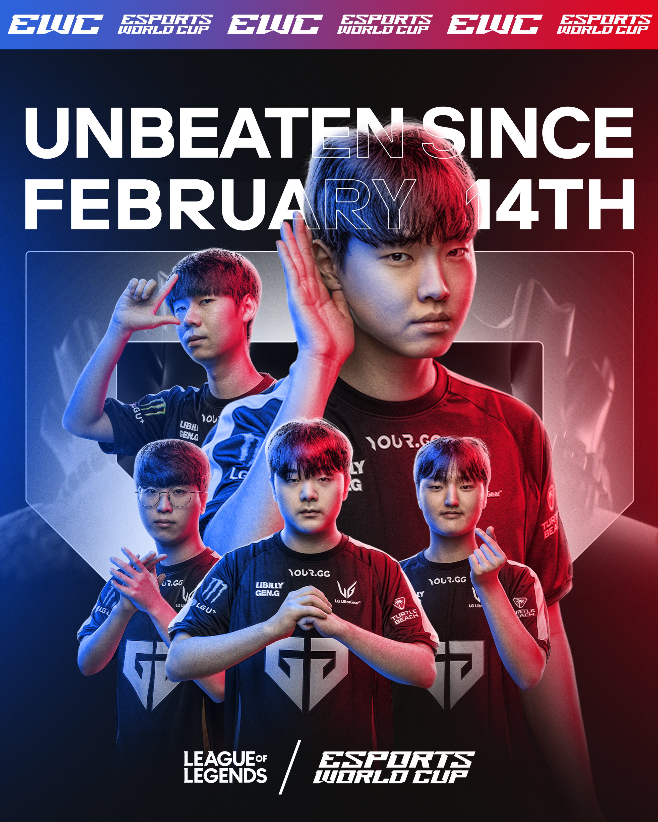 EWC官方：GEN已经取得了24连胜，他们会延续连胜势头吗？_5EPlay - 5EPlay赛凡网