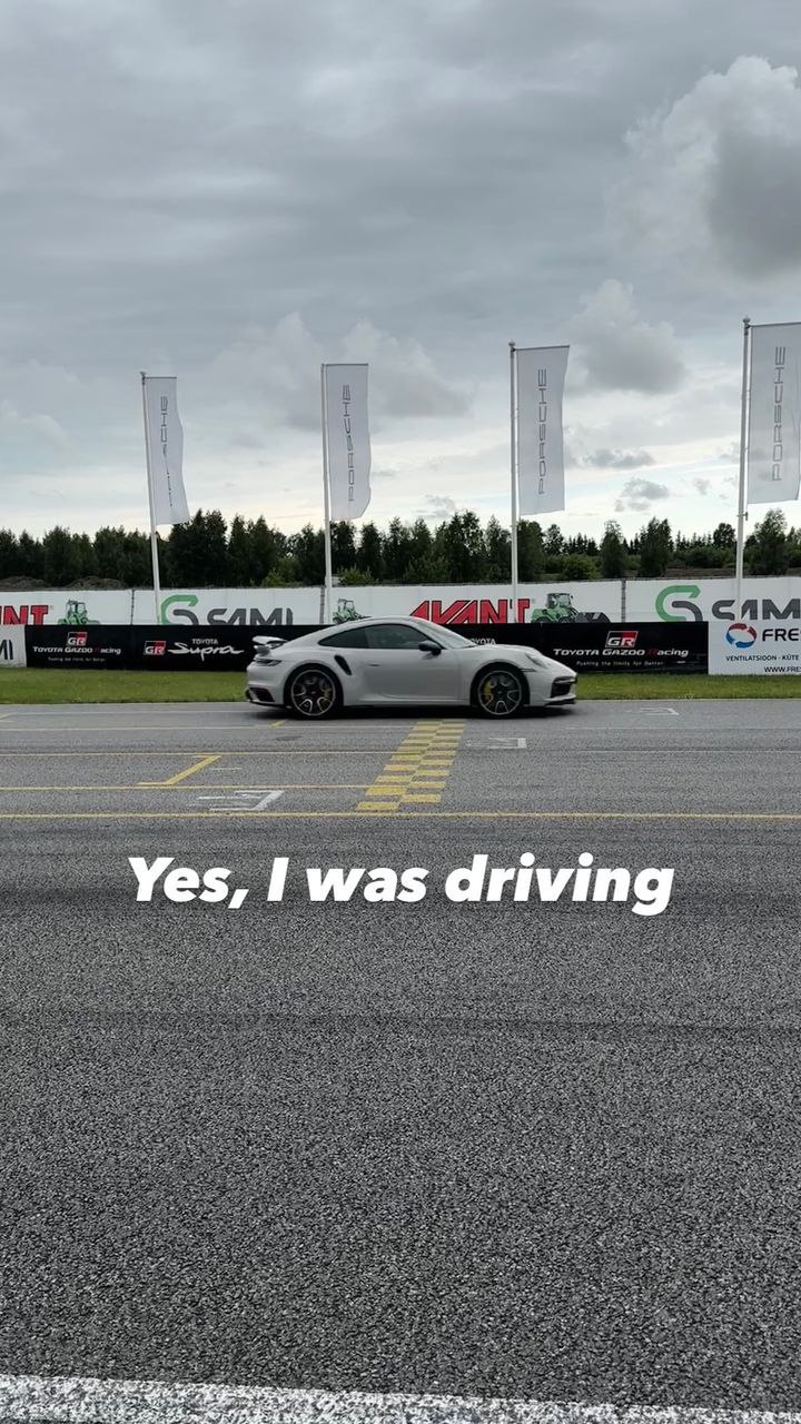 帅气！ropz驾驶爱车体验保时捷环形赛道_5EPlay - 5EPlay赛凡网