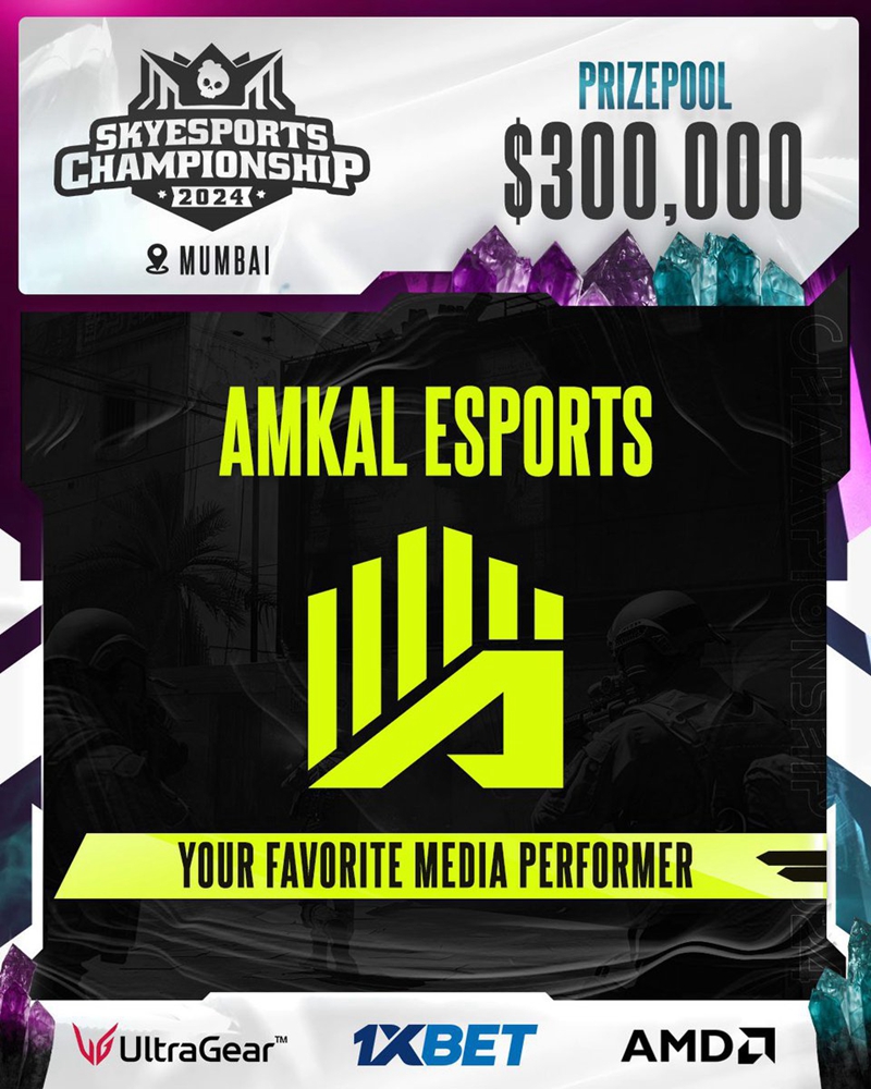 奔赴印度 AMKAL受邀参加Skyesports锦标赛_5EPlay - 5EPlay赛凡网