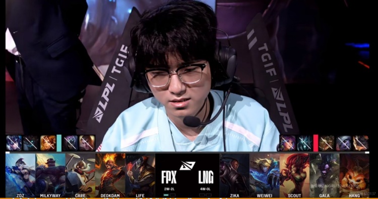 【赛后战报】凤凰大于麒麟！FPX 2:0 LNG打破其登封组不败金身_5EPlay - 5EPlay赛凡网