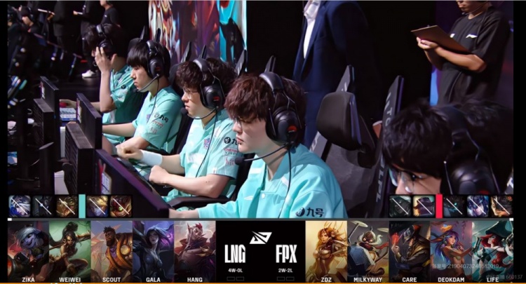 【赛后战报】凤凰大于麒麟！FPX 2:0 LNG打破其登封组不败金身_5EPlay - 5EPlay赛凡网