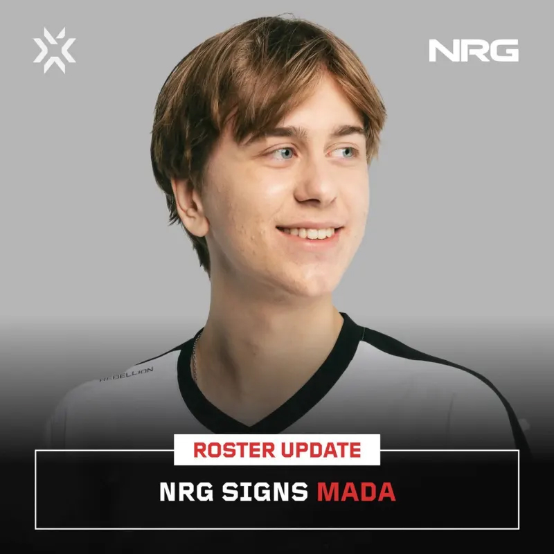 NRG官宣bonkar出任教练，Verno与Mada列入2025年大名单_5EPlay - 5EPlay赛凡网